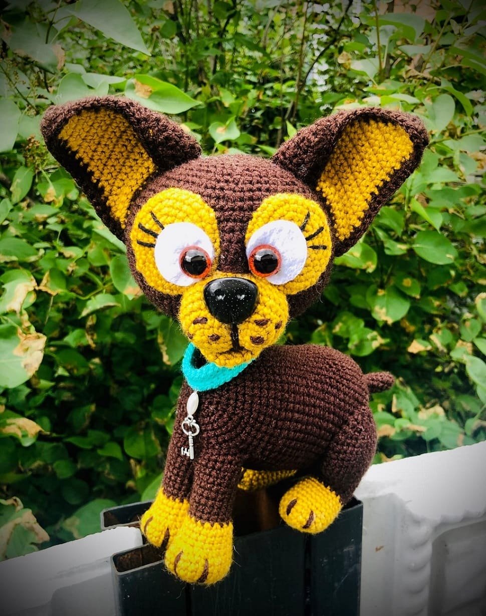 Crochet Dog Nyusha Pattern – C.A Crochet Blog